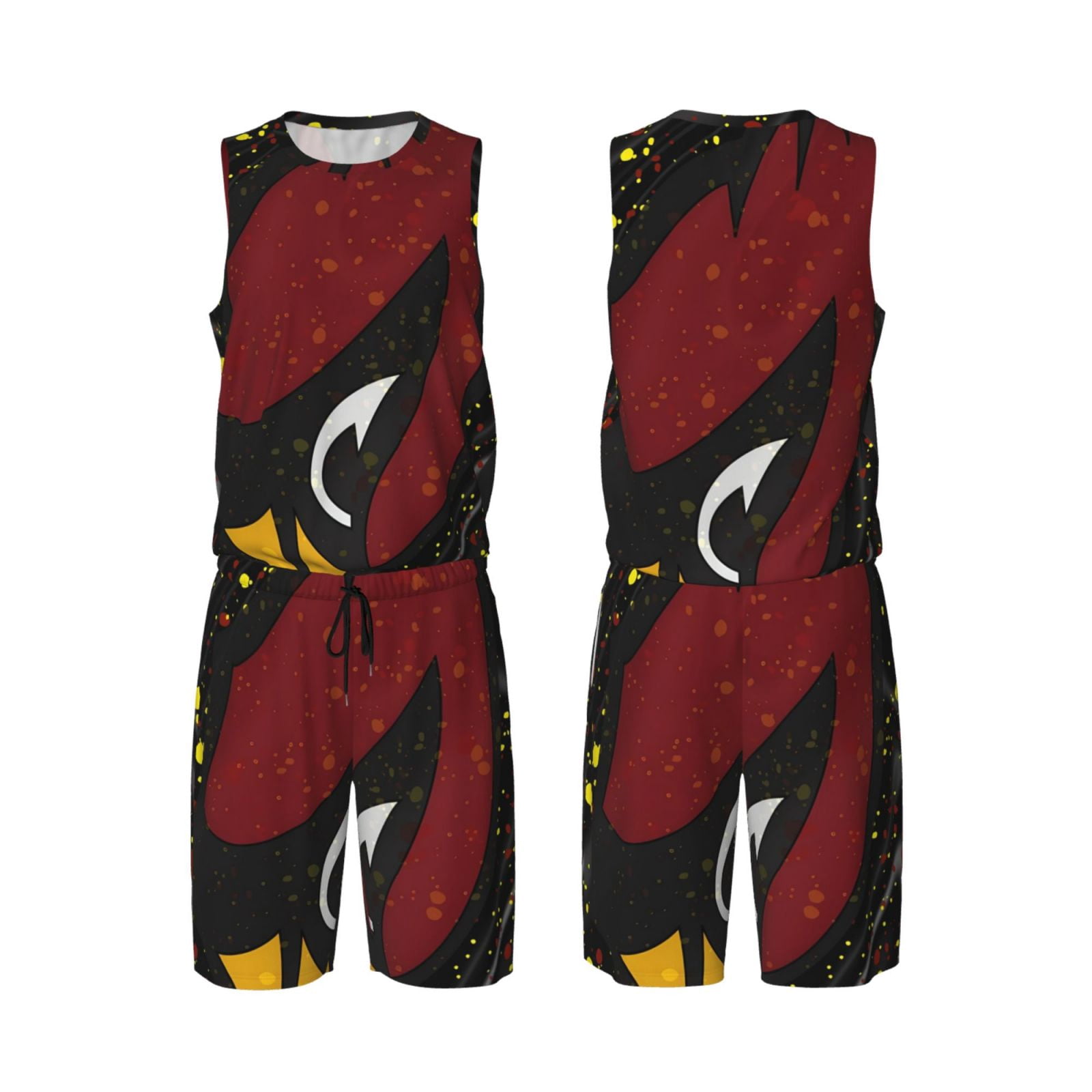 Cardinals Men’s Basketball Uniform Set Men Basketball Jersey and Shorts ...