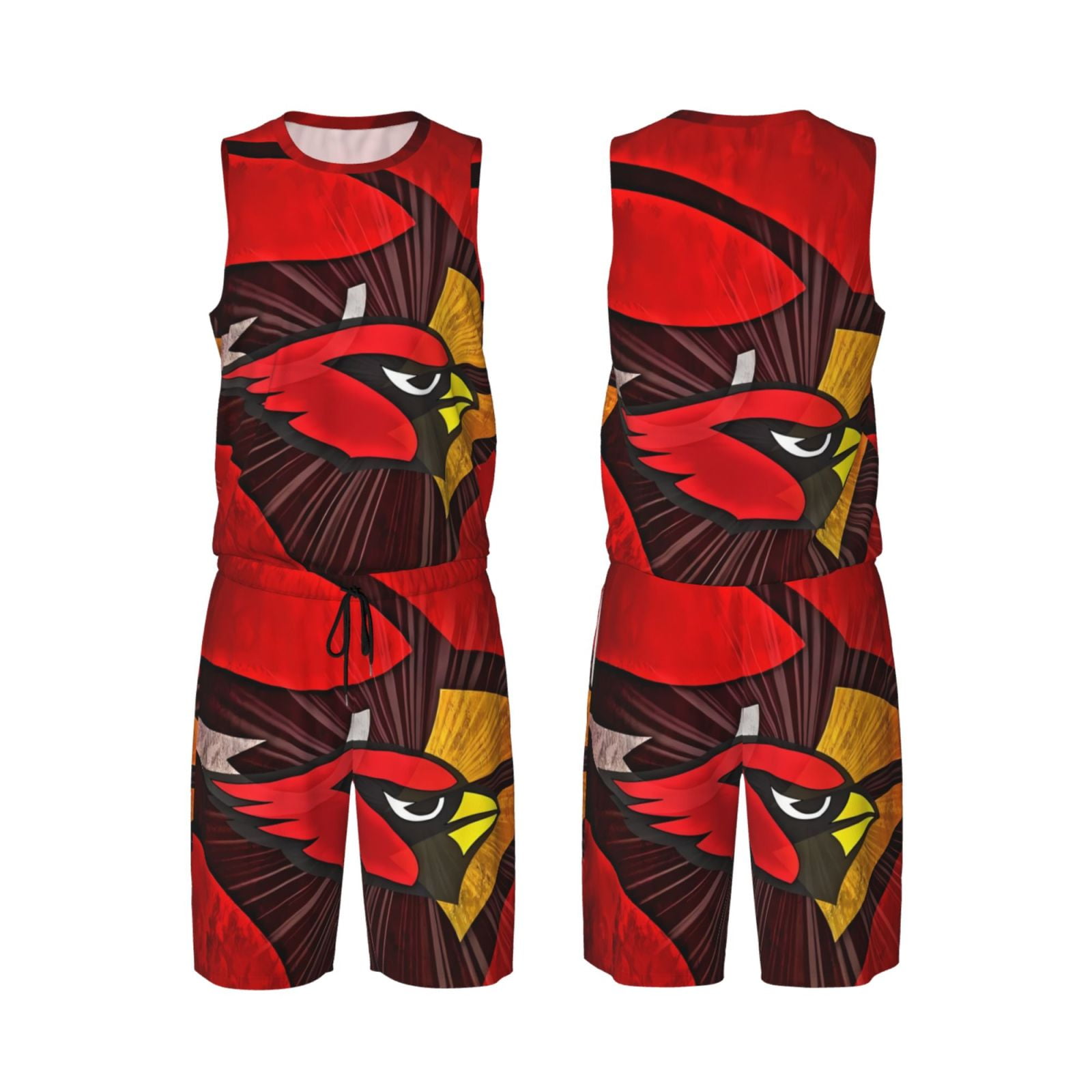 Cardinals Men’s Basketball Uniform Set Men Basketball Jersey and Shorts ...