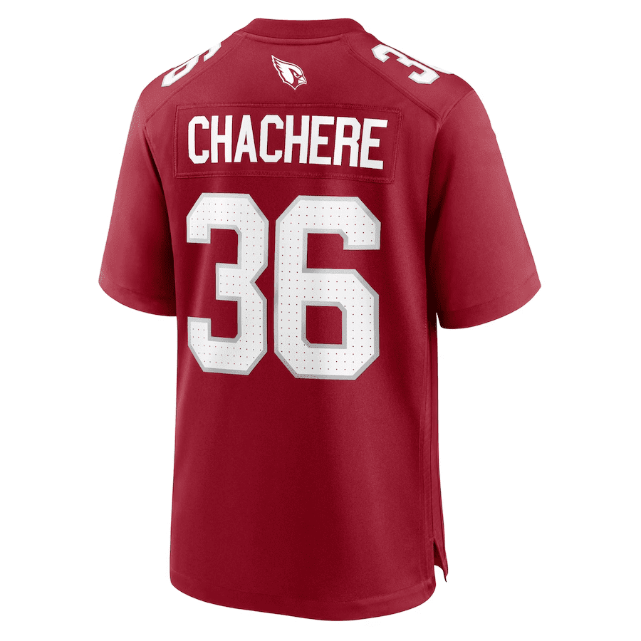 Cardinals Men's Home Limited Andre Chachere#36 Fans short sleeve Game ...