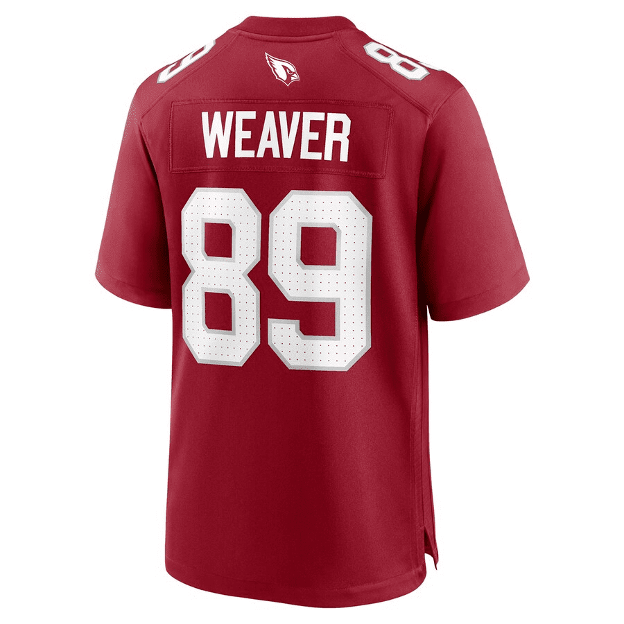 Cardinals Men's Home Limited Xavier Weaver#89 Fans short sleeve Game ...