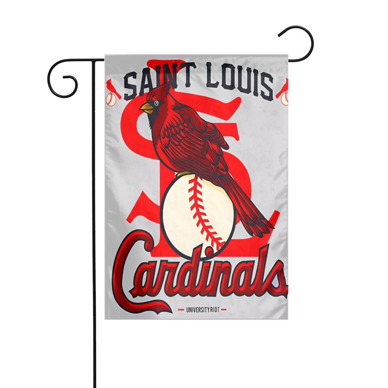 Cardinals Team Garden Flag Indoor Outdoor Decoration Double Sided Flag ...