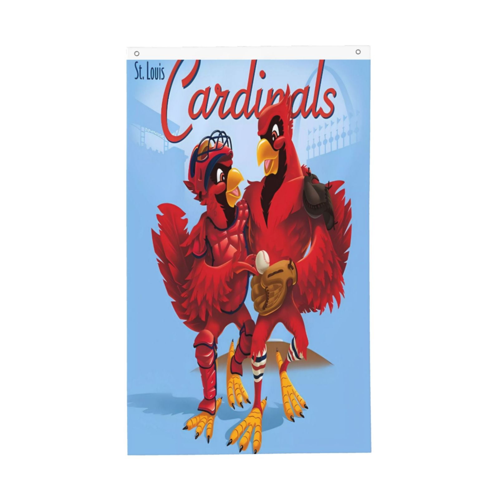 Cardinals Team Garden Flag Indoor Outdoor Decoration Double Sided Flag ...