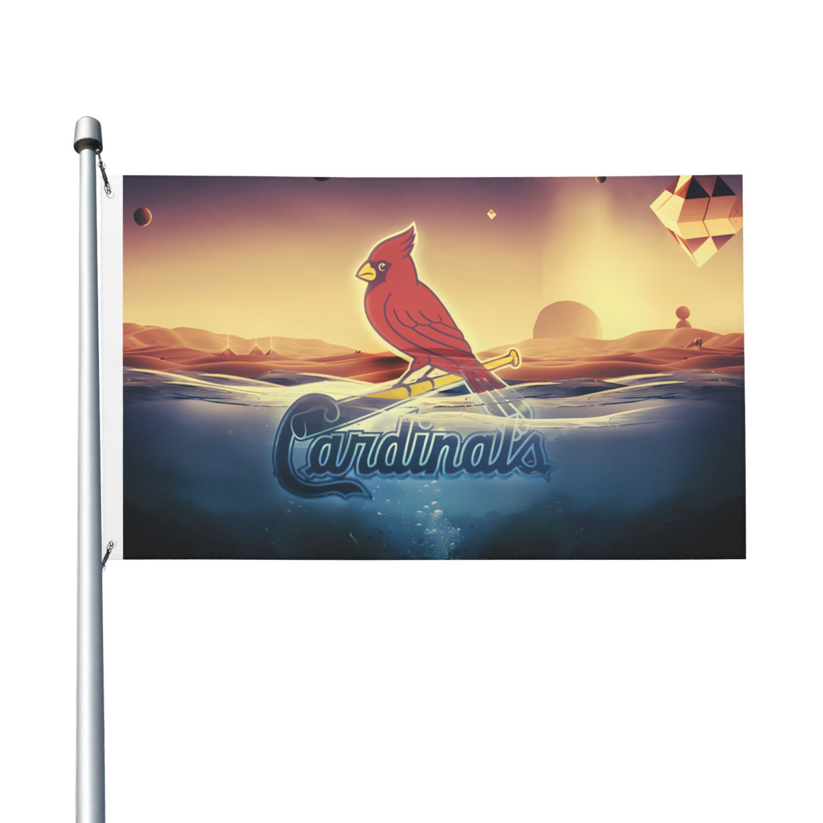 Cardinals Team Garden Flag Indoor Outdoor Decoration Double Sided Flag ...