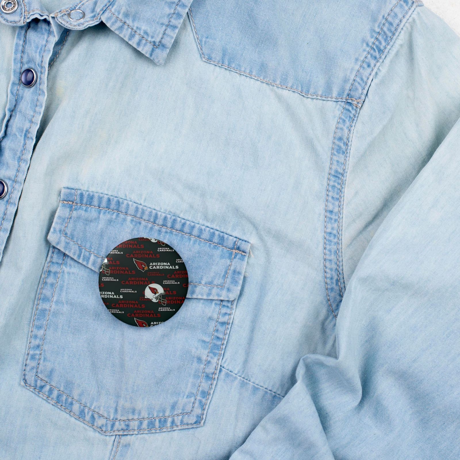 Cardinals Team Round Badge Badge pin Can be used to decorate various ...