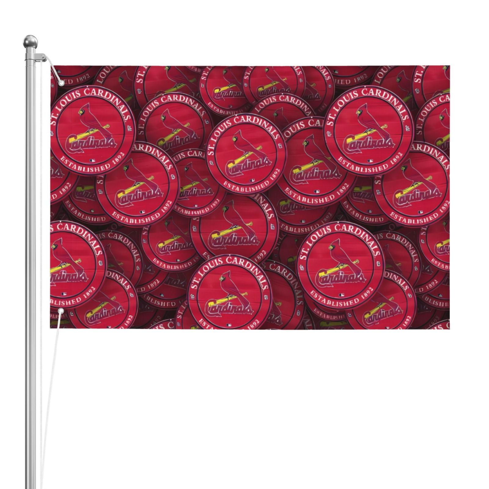Cardinals Three Layer personalized Double Sided Flag Football Fans ...