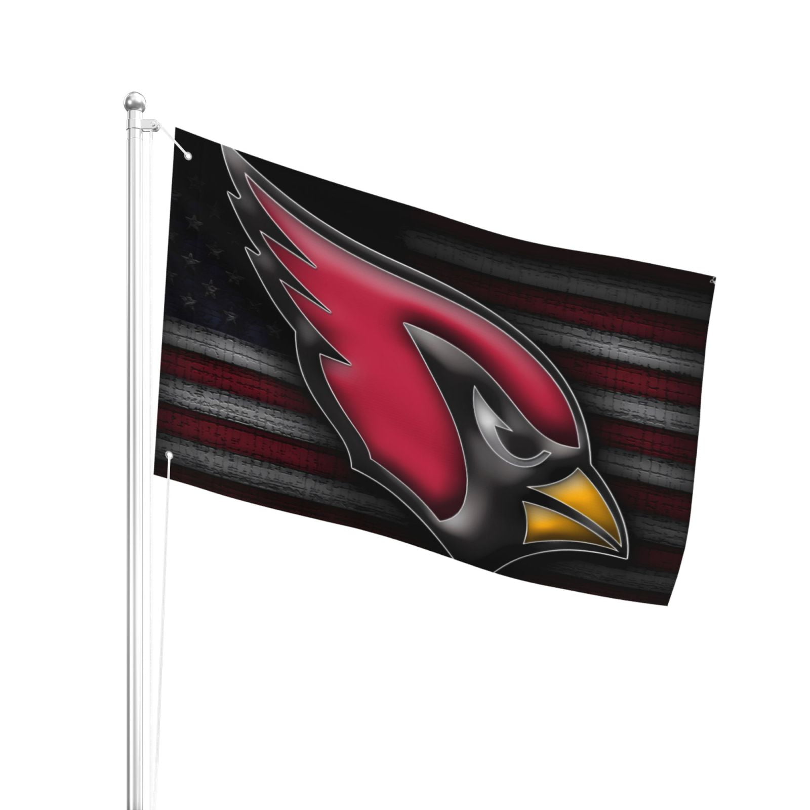 Cardinals Three Layer personalized Double Sided Flag Football Fans ...