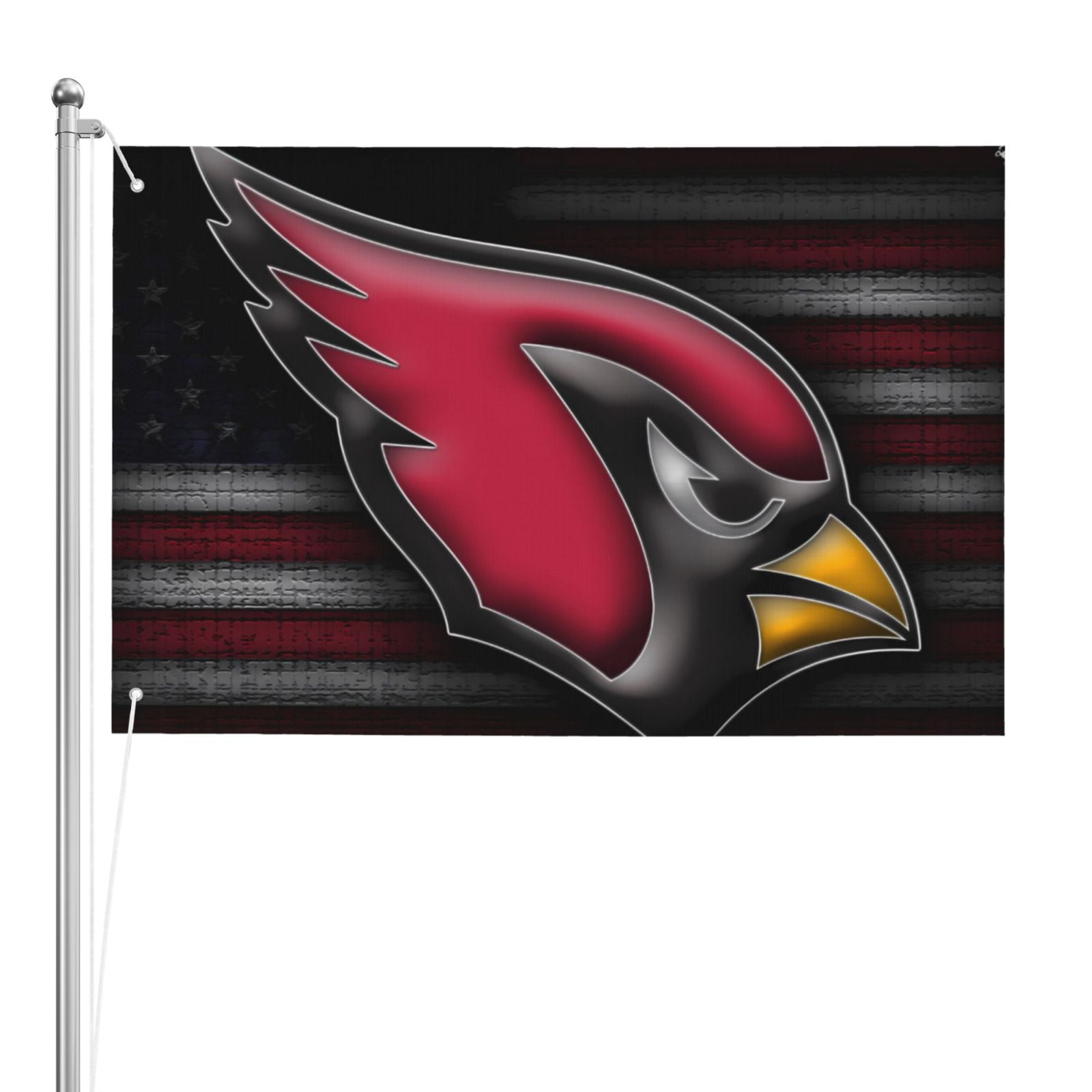 Cardinals Three Layer personalized Double Sided Flag Football Fans ...