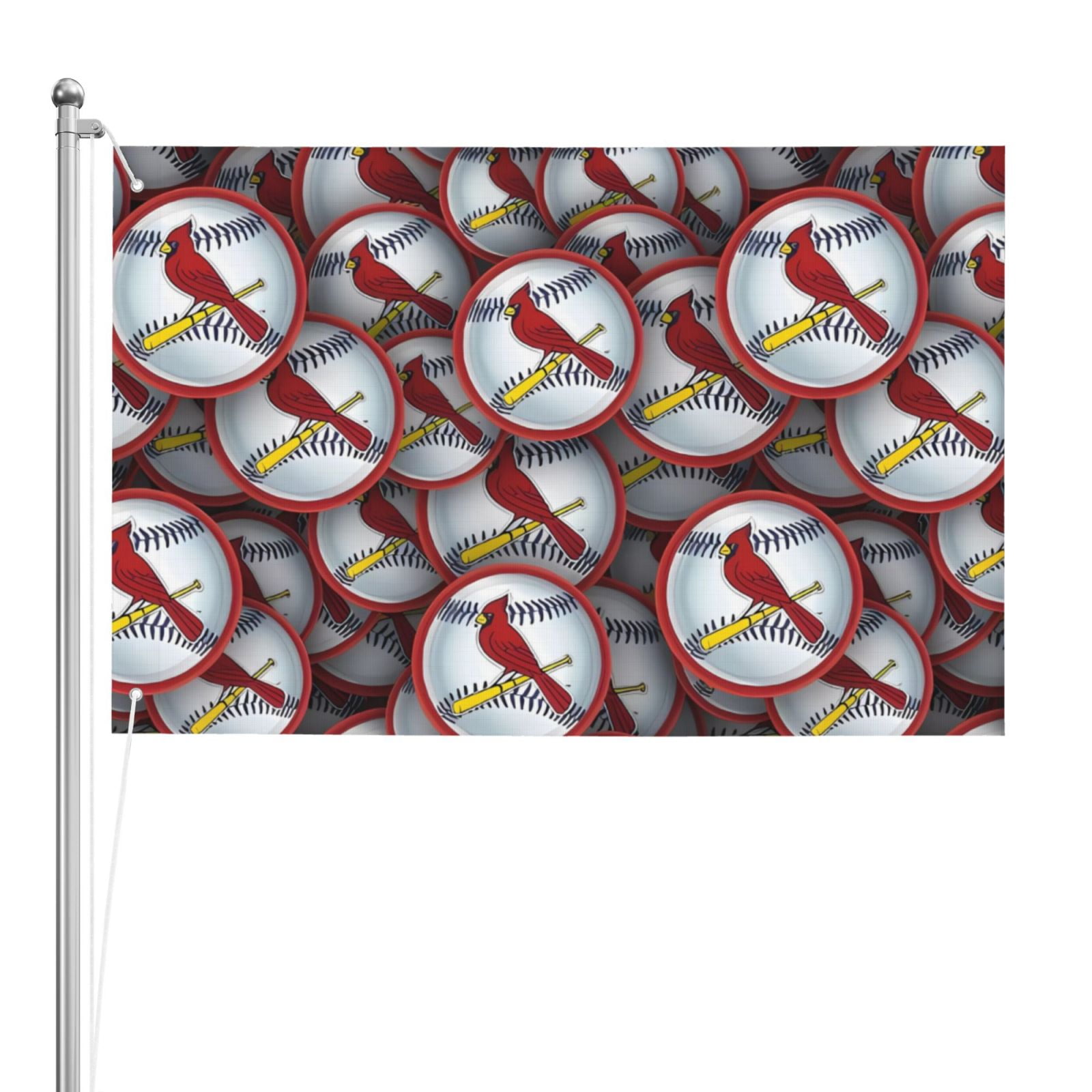 Cardinals Three Layer personalized Double Sided Flag Football Fans ...