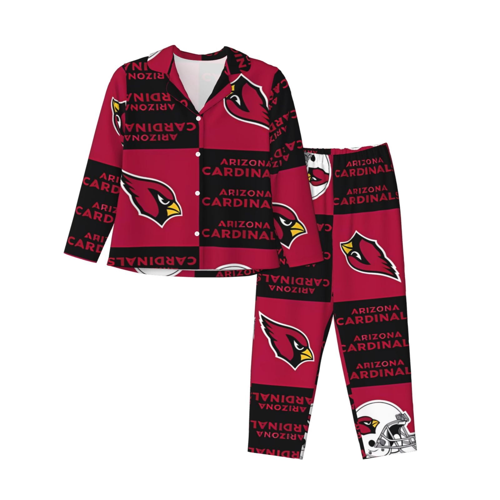 Cardinals Women pyjamas set Fall-Winter lounge sets for Mens Couple ...