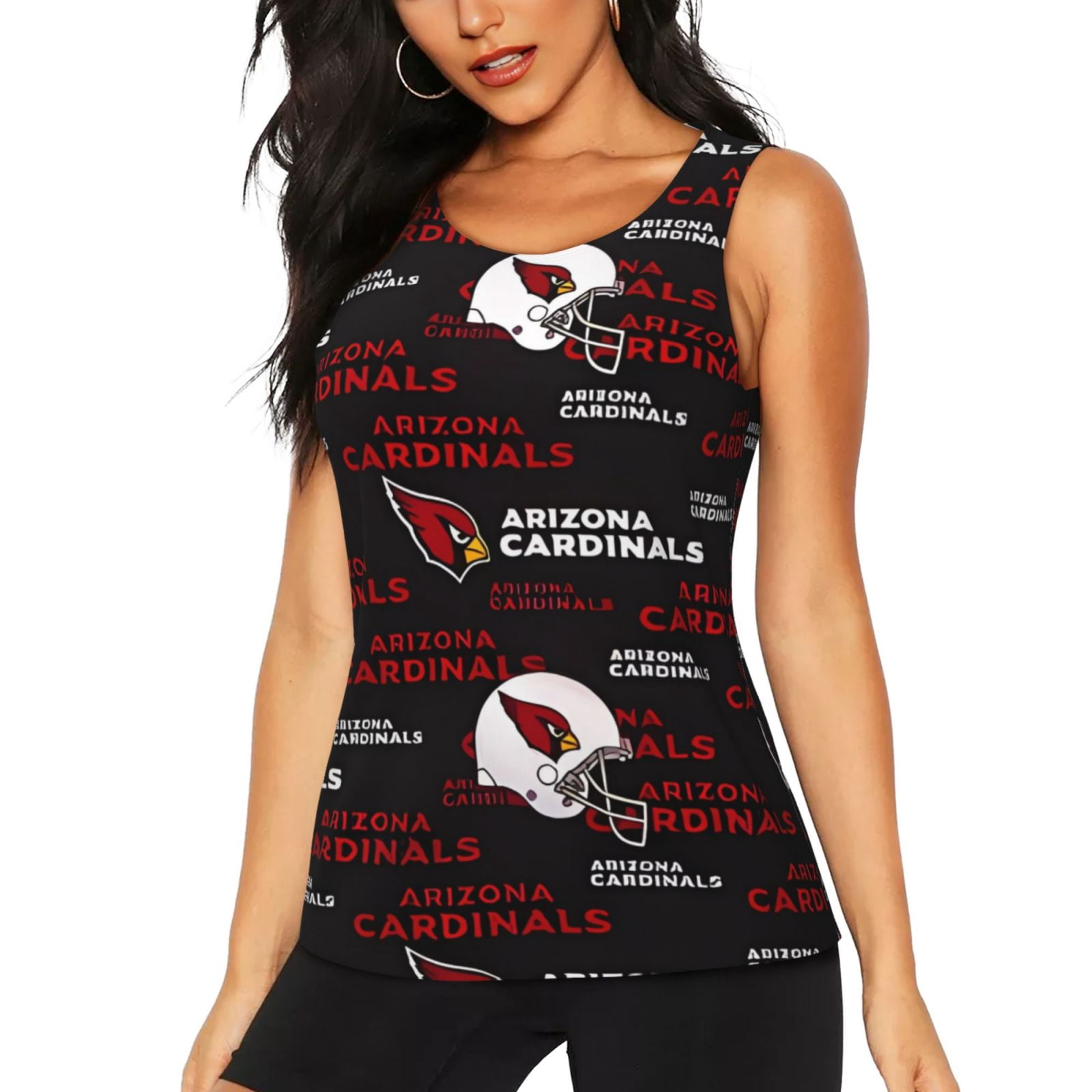 Cardinals Women's Tank Top Shirt Fitness Or Other Sports Football Team ...