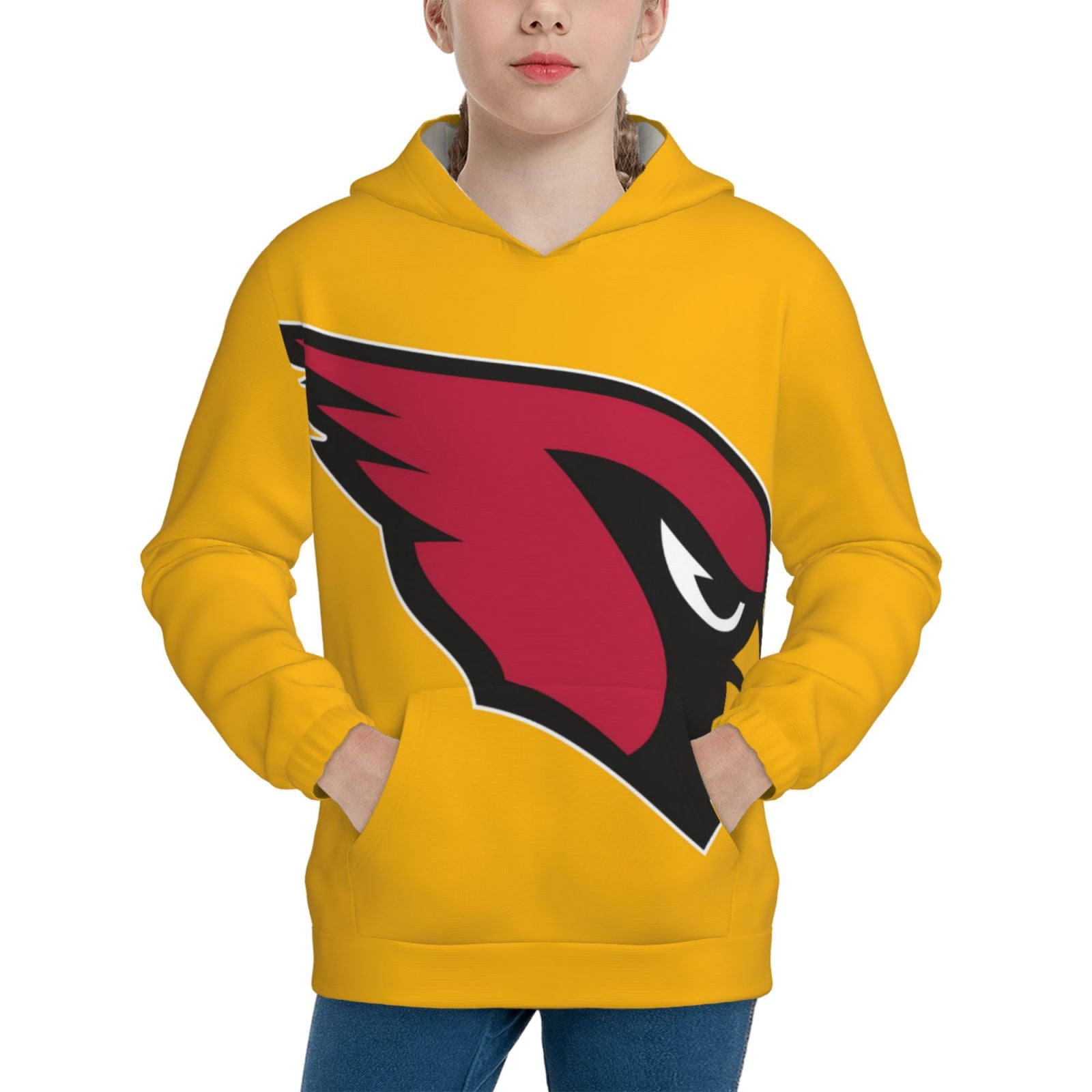Cardinals Youth Boys and Girls Game day Hooded Sweatshirt Team Color ...