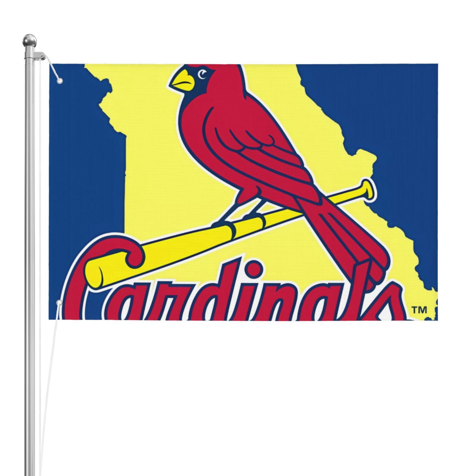 Cardinalss Three Layer personalized Double Sided Flag Football Fans ...