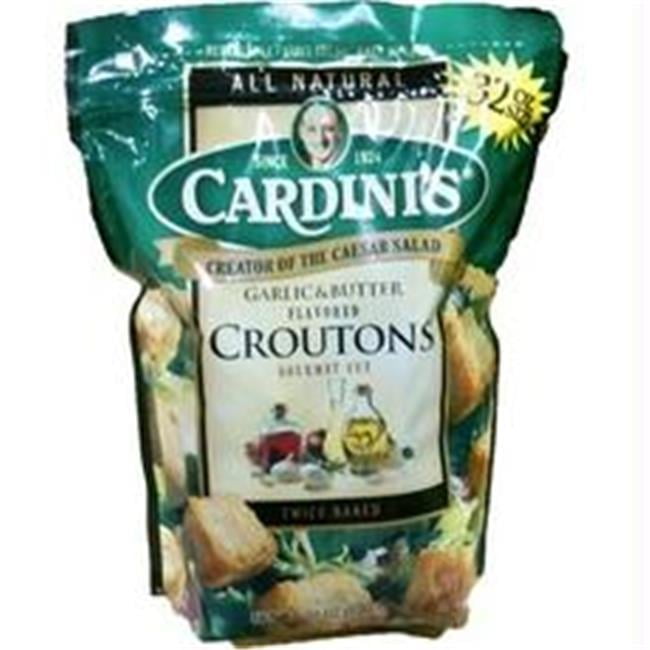 Cardini Cardinis Garlic & Butter Croutons -12x5oz - Walmart.com