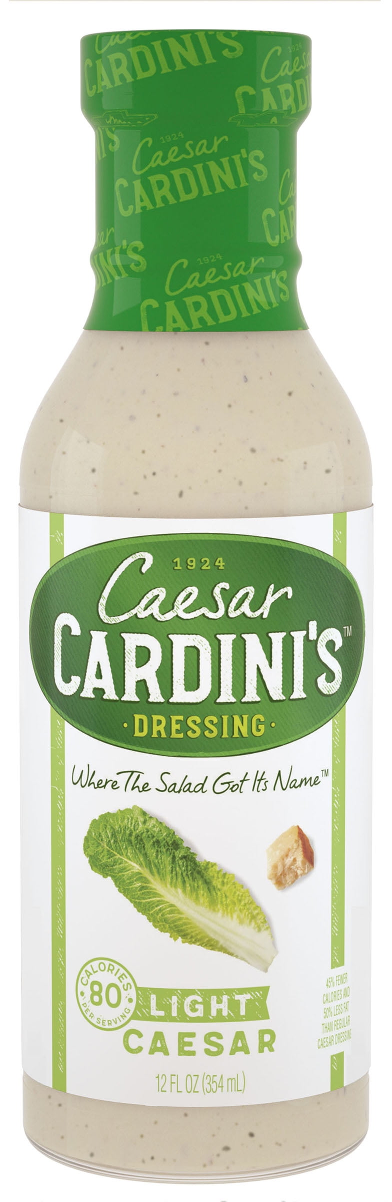 Cardini's Light Caesar Dressing, 12 oz (Pack of 6) - Walmart.com
