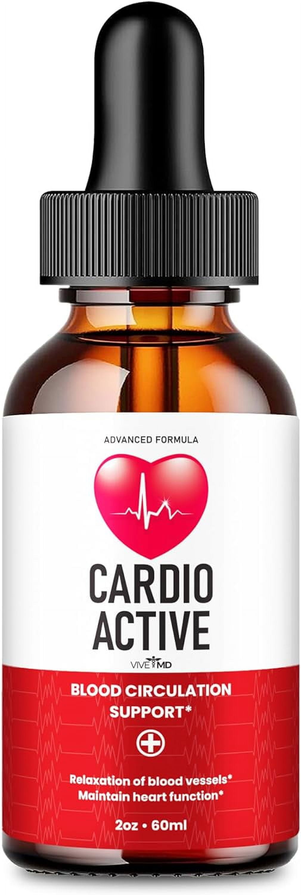 Cardio Active Drops, Advance Blood Formula Support Supplement, All ...