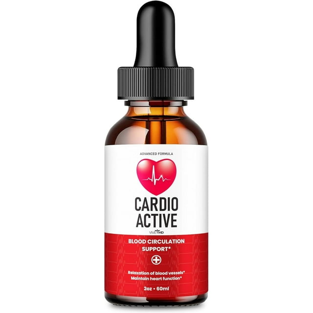 Cardio Active Drops, Advance Blood Formula Support Supplement, All ...