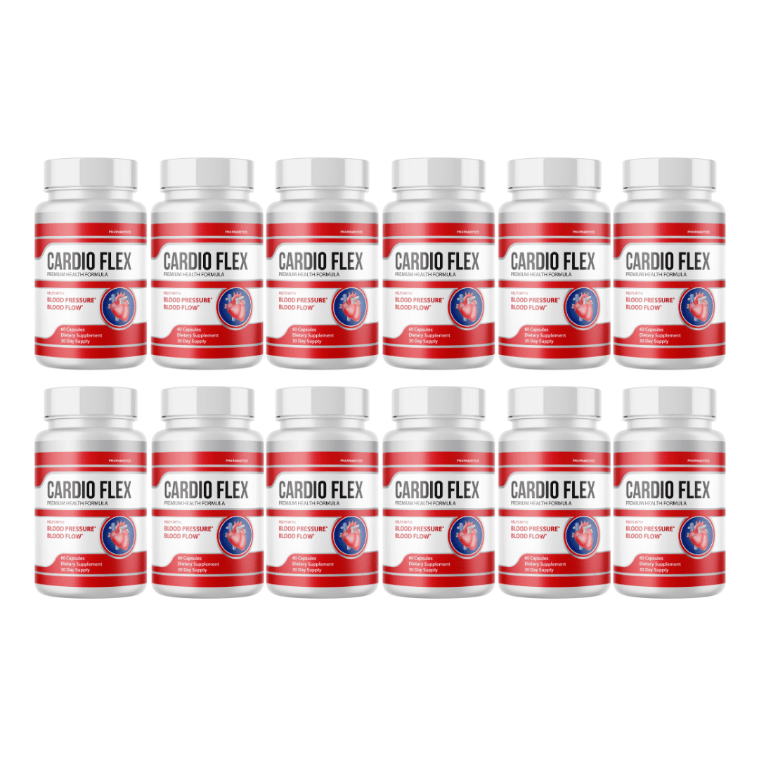 Cardio Flex Premium Health Formula 12 Bottles 720 Capsules - Walmart.com