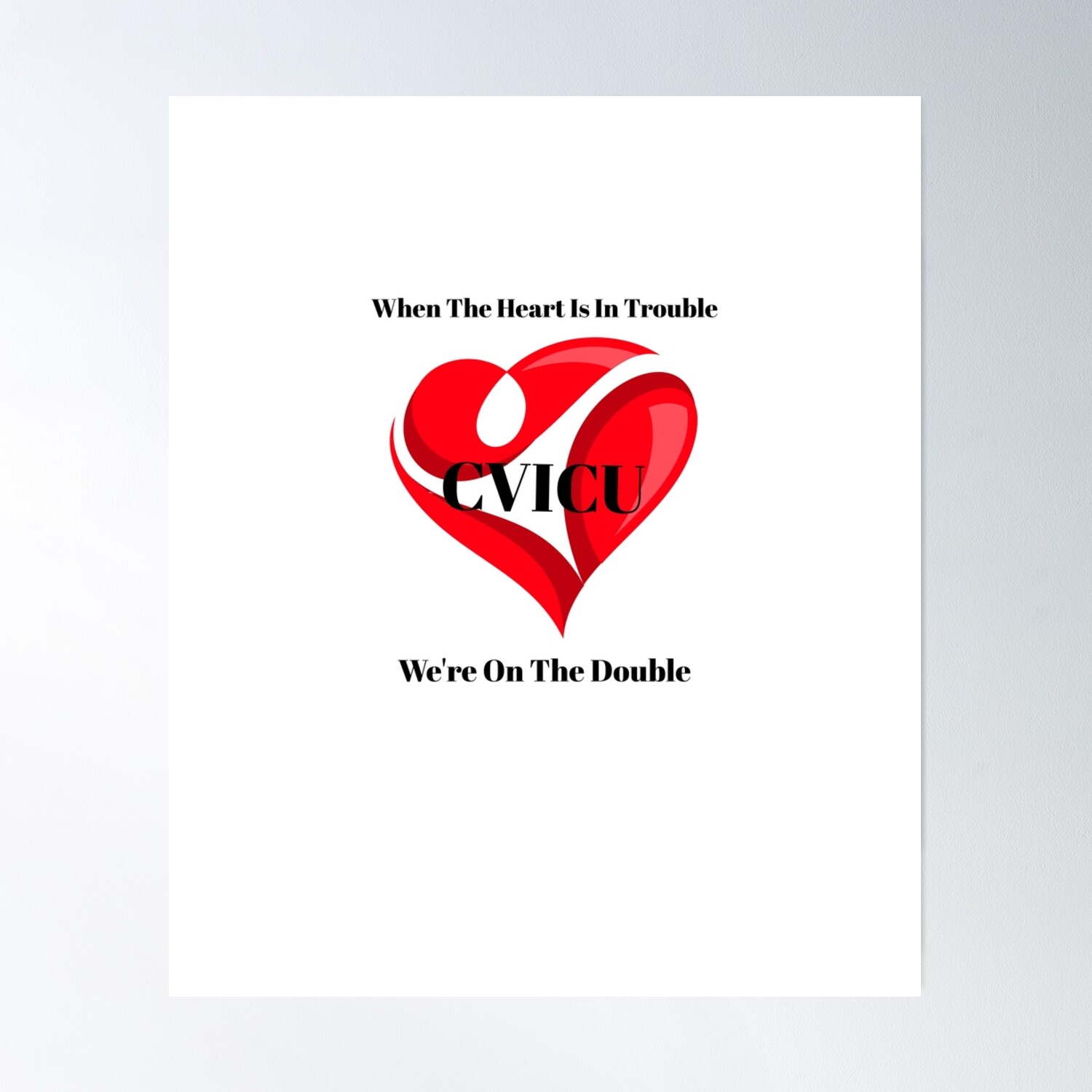 Cardio Vascular Intensive Care Unit. Poster Wall Art, Modern Wall Decor ...