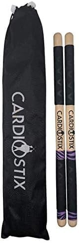 CardioStix 8.5oz Cardio Drum Sticks per set (1 PAIR WITH BAG) Bundle ...