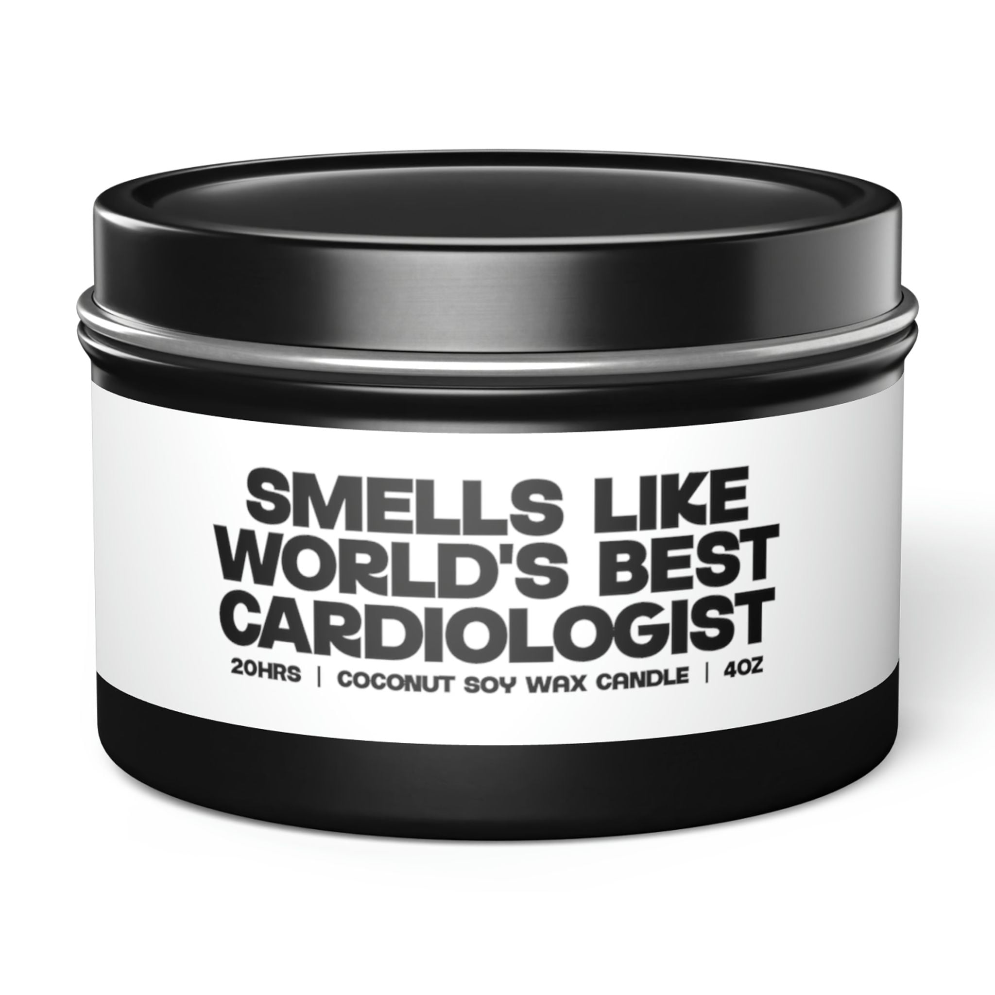 Cardiologist Cardiology Graduation Tin Candle Gift Decor Vanilla Coffee ...