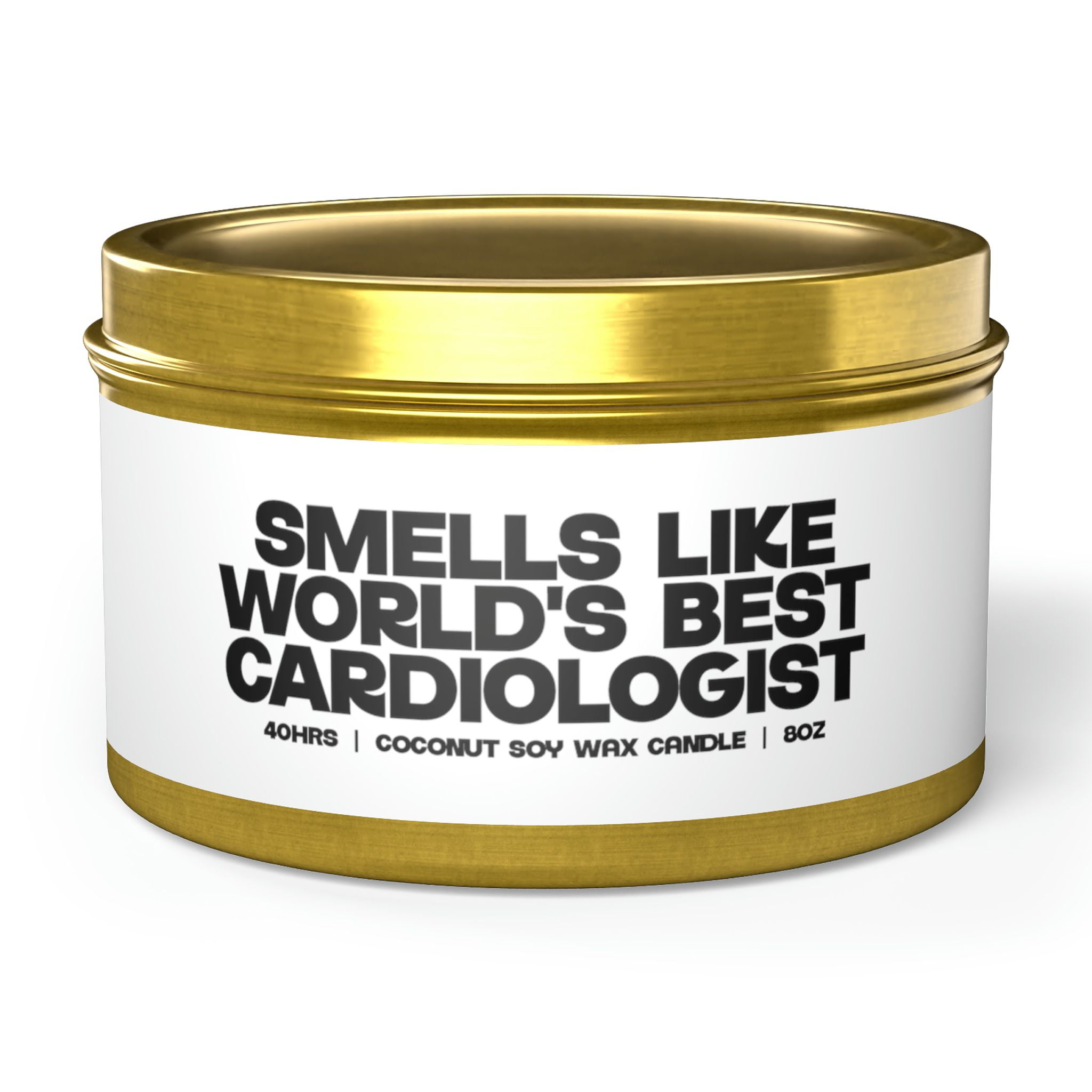 Cardiologist Cardiology Graduation Tin Candle Gift Decor Vanilla Coffee ...