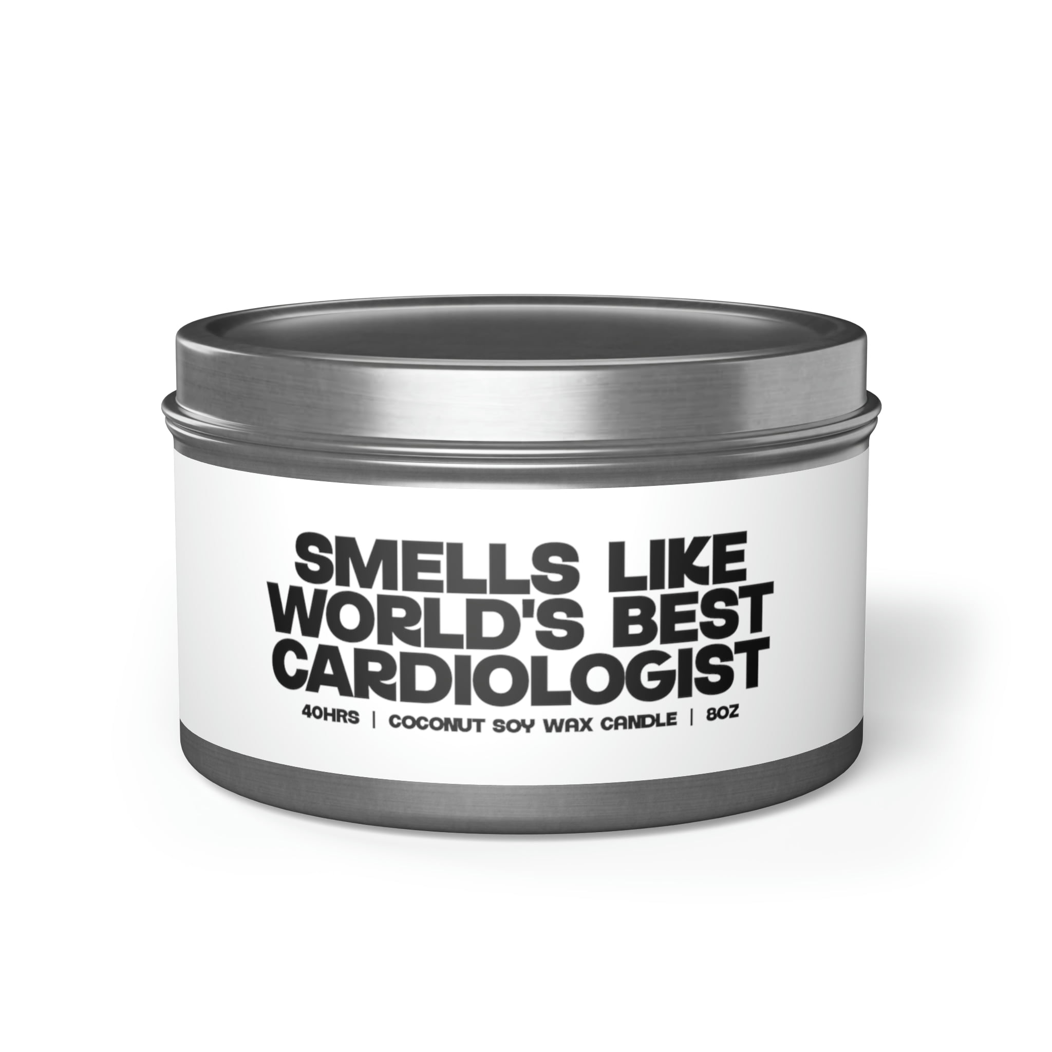 Cardiologist Cardiology Graduation Tin Candle Gift Decor Vanilla Coffee ...