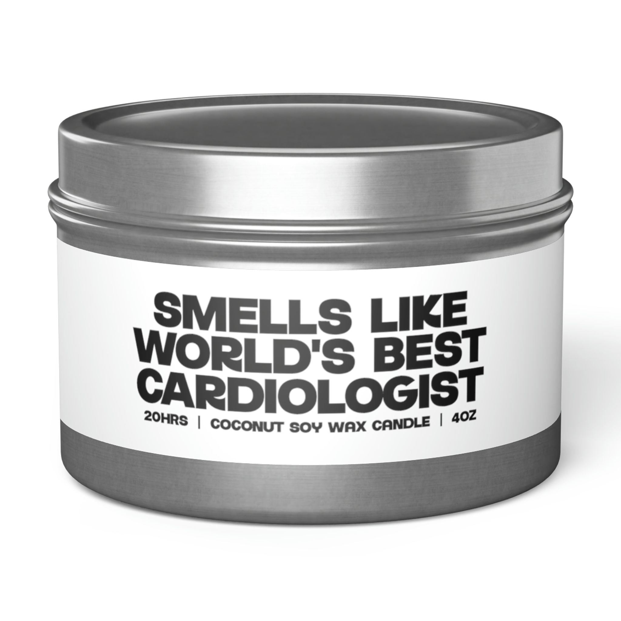 Cardiologist Cardiology Graduation Tin Candle Gift Decor Vanilla Coffee ...