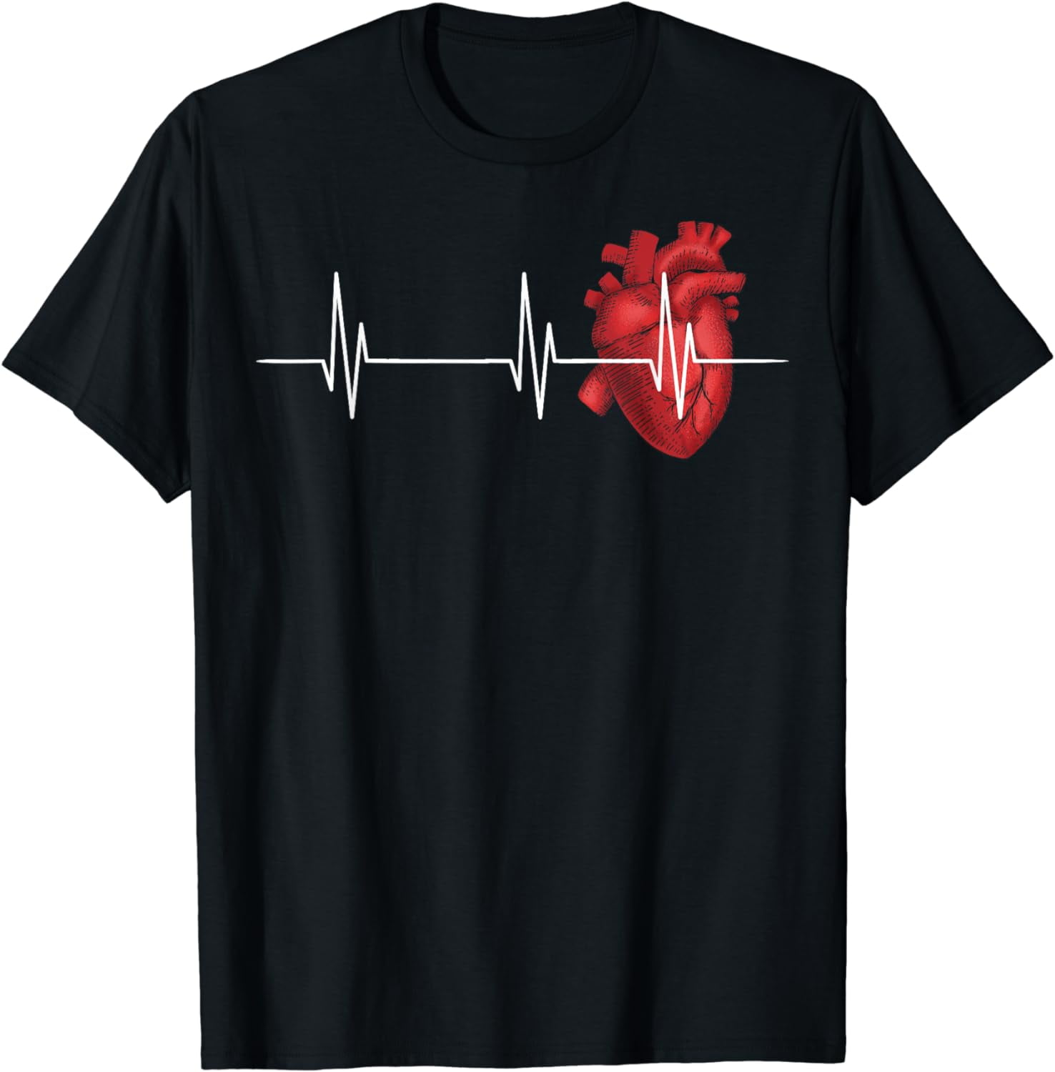 Cardiologist Surgeon Survivor T-Shirt Heart EKG Heartbeat Pulseline ...