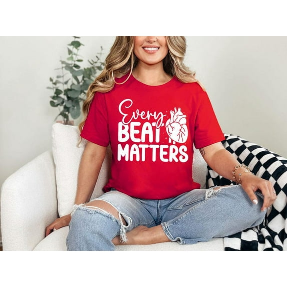Cardiology Shirt, Every Beat Matters Shirt, Cardiologist Shirt, Cardiac ...