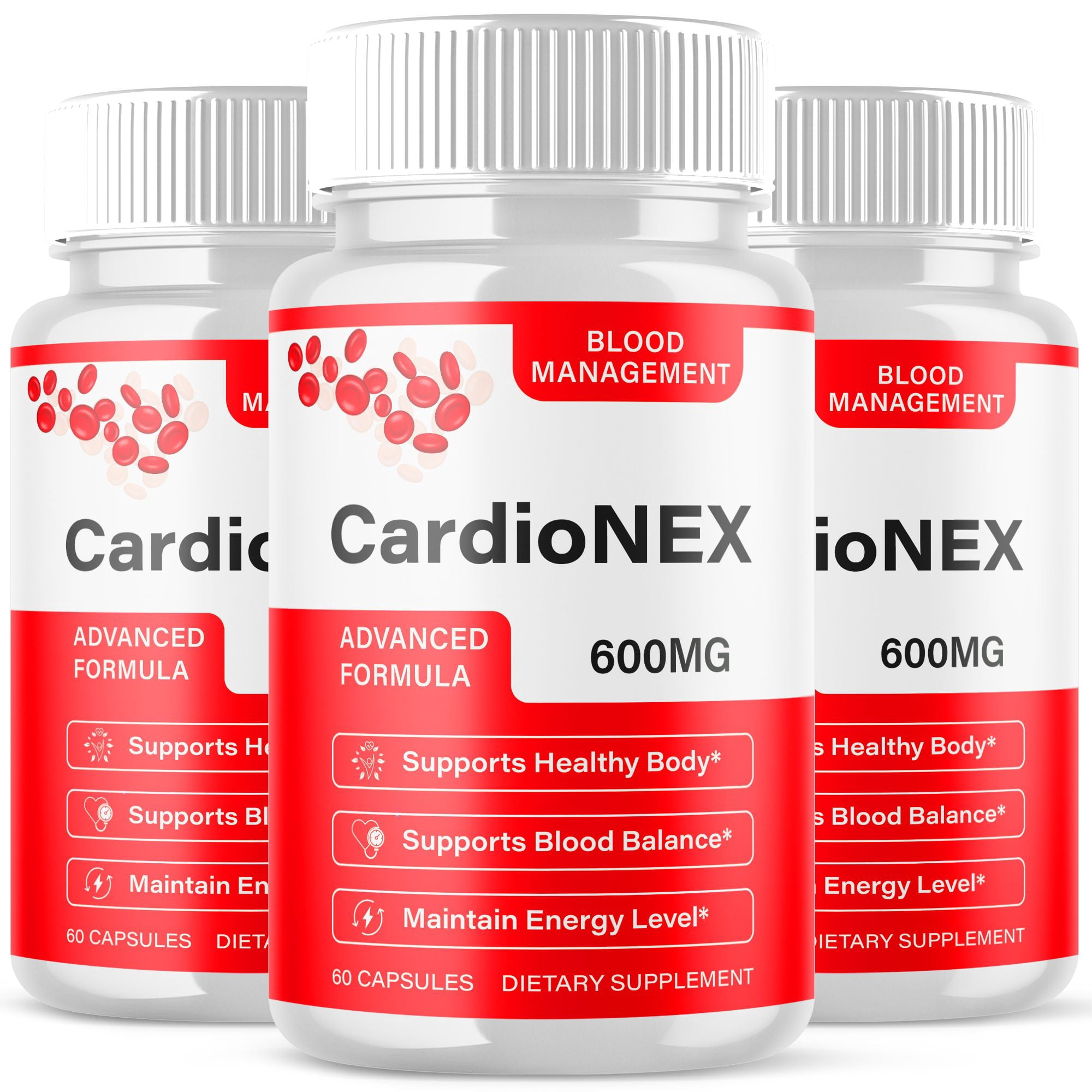 Cardionex Blood Balance Support Pills Advanced Formula Vitamin ...