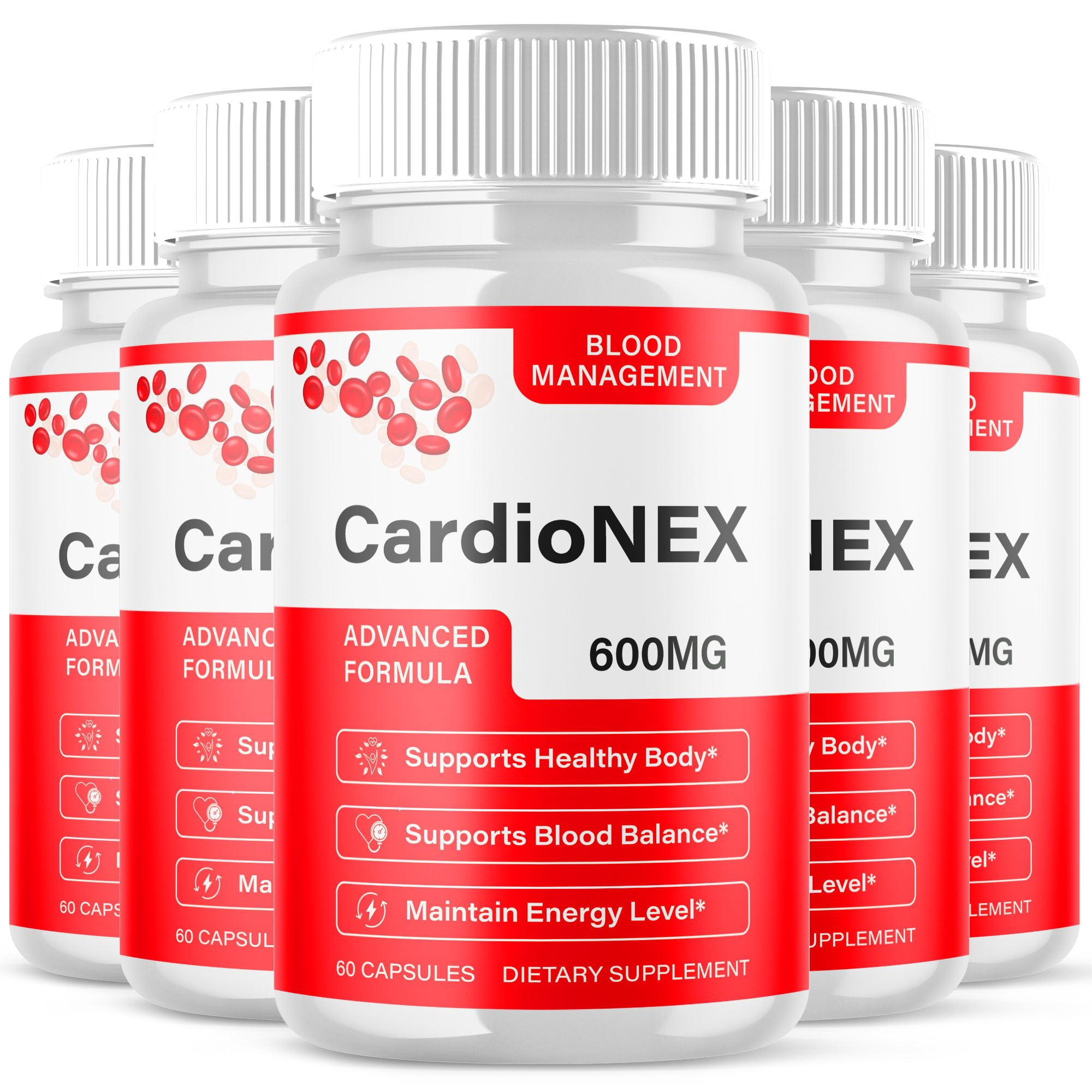 Cardionex Blood Balance Support Pills Advanced Formula Vitamin ...