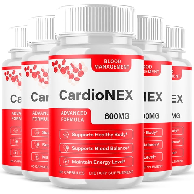 Cardionex Blood Balance Support Pills Advanced Formula Vitamin ...