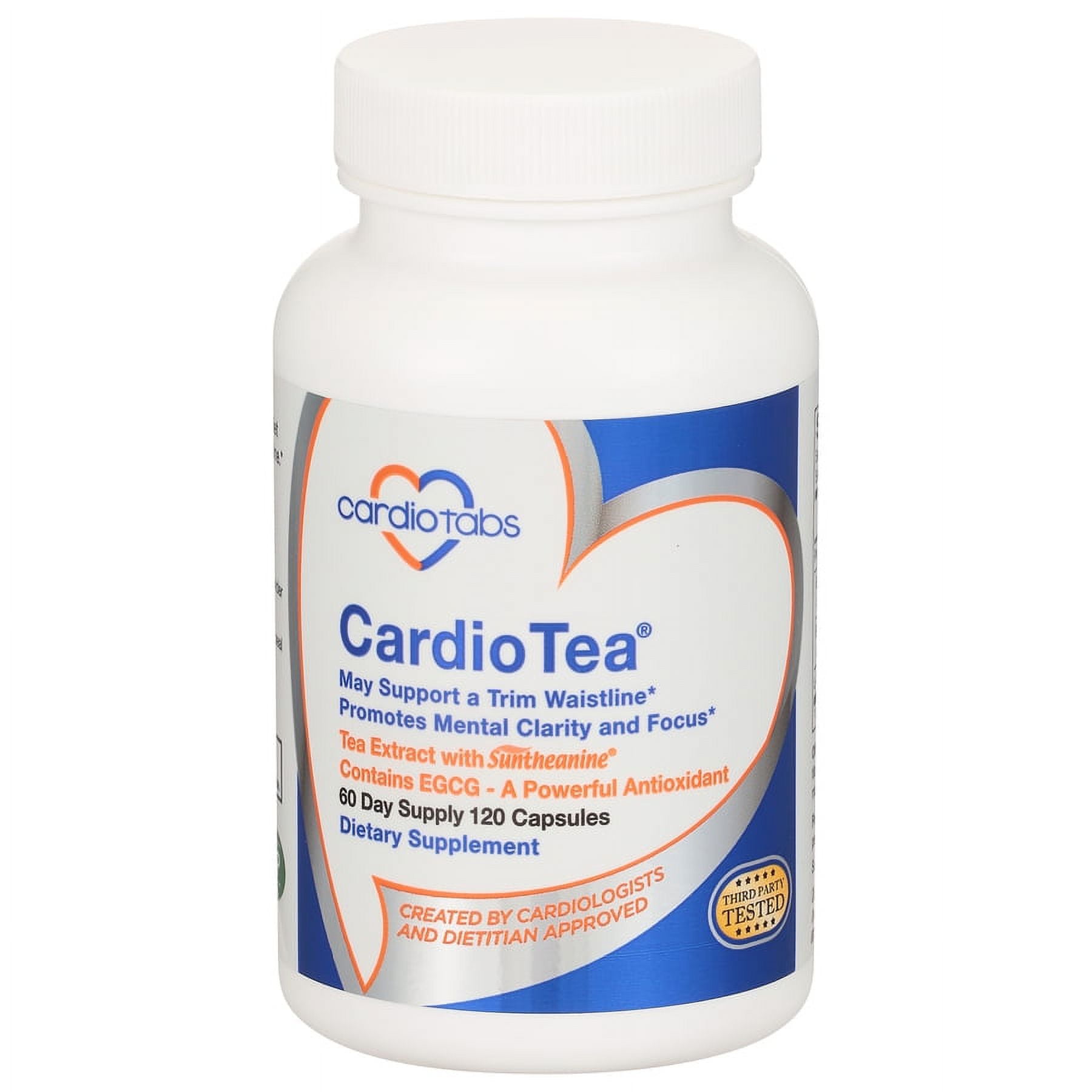 Cardiotabs® CardioTea® Dietary Supplement Capsules 120 ct Bottle ...