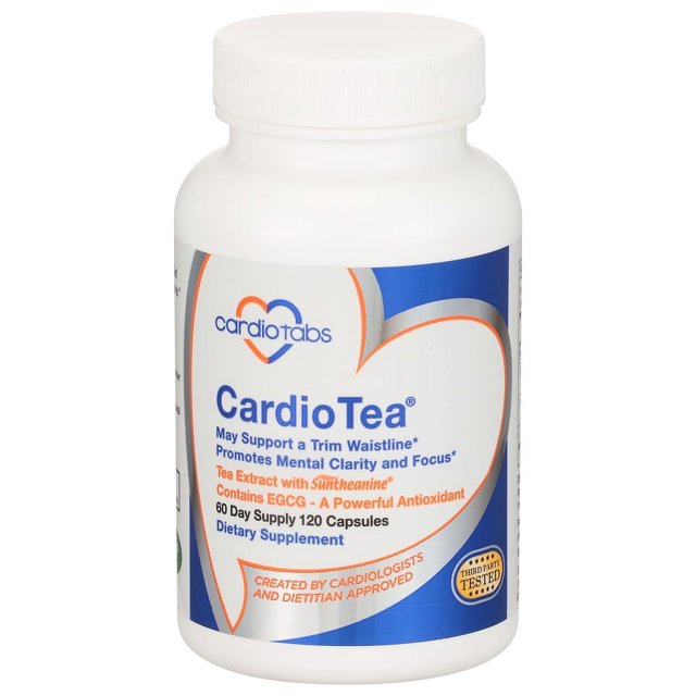 Cardiotabs® CardioTea® Dietary Supplement Capsules 120 ct Bottle ...