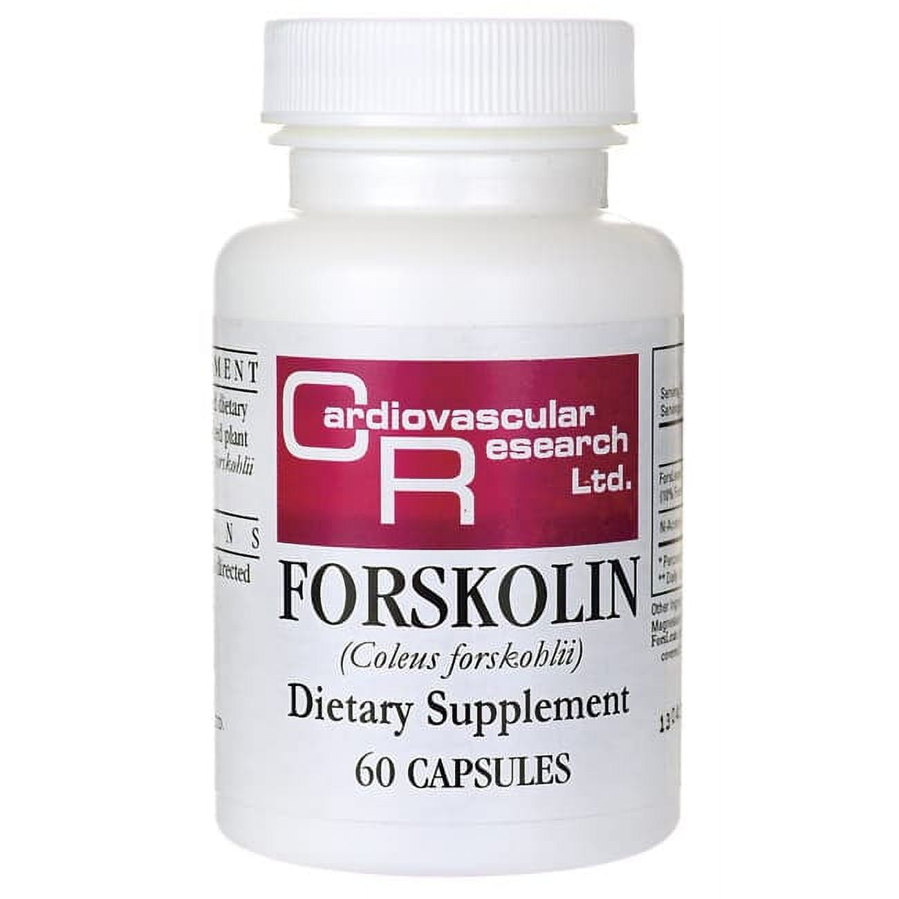 Cardiovascular Research Forskolin Herbal Supplement, Coleus Forskohlii ...