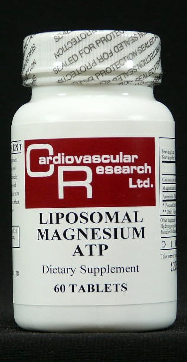 Cardiovascular Research - Liposomal Magnesium ATP, 30 mg, 60 Tablets ...