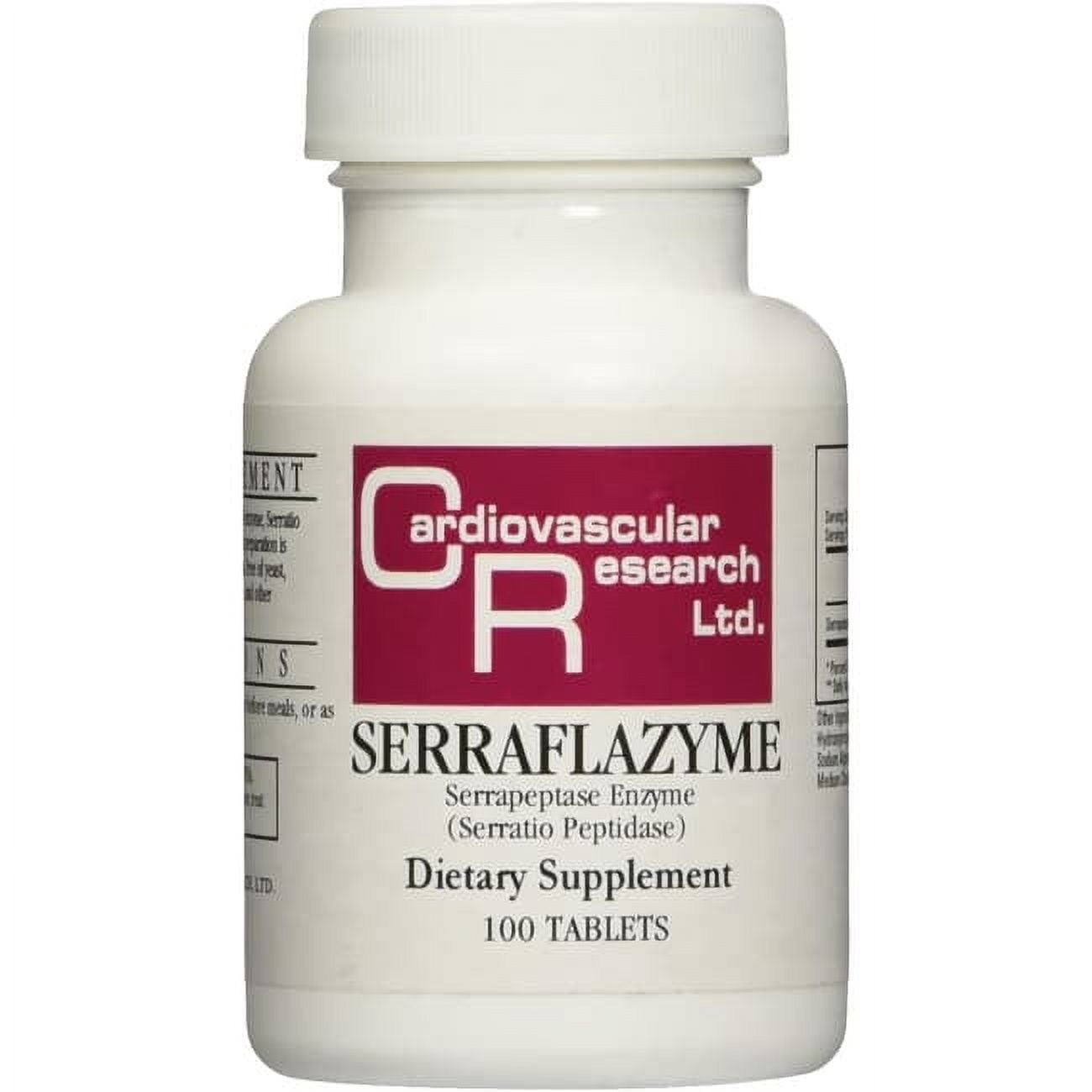 Cardiovascular Research Dietary Health Supplement - Serraflazyme ...