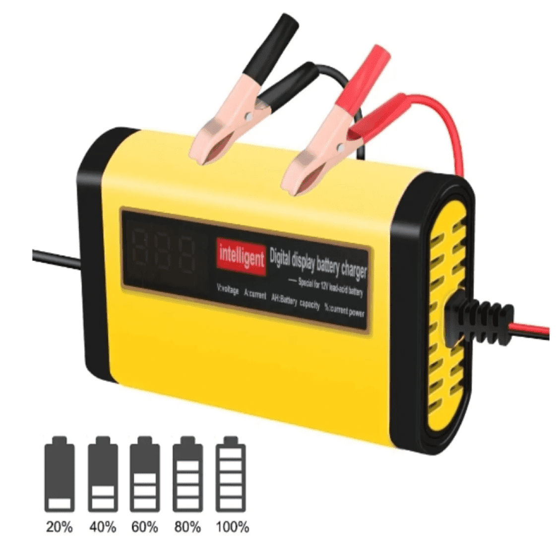 Cardivek 12V 2A American Standard Plug Intelligent Car Battery Charger ...
