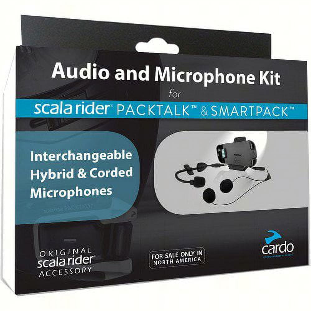 Cardo Audio Kit Packtalk & Pactalk Slim - Walmart.com