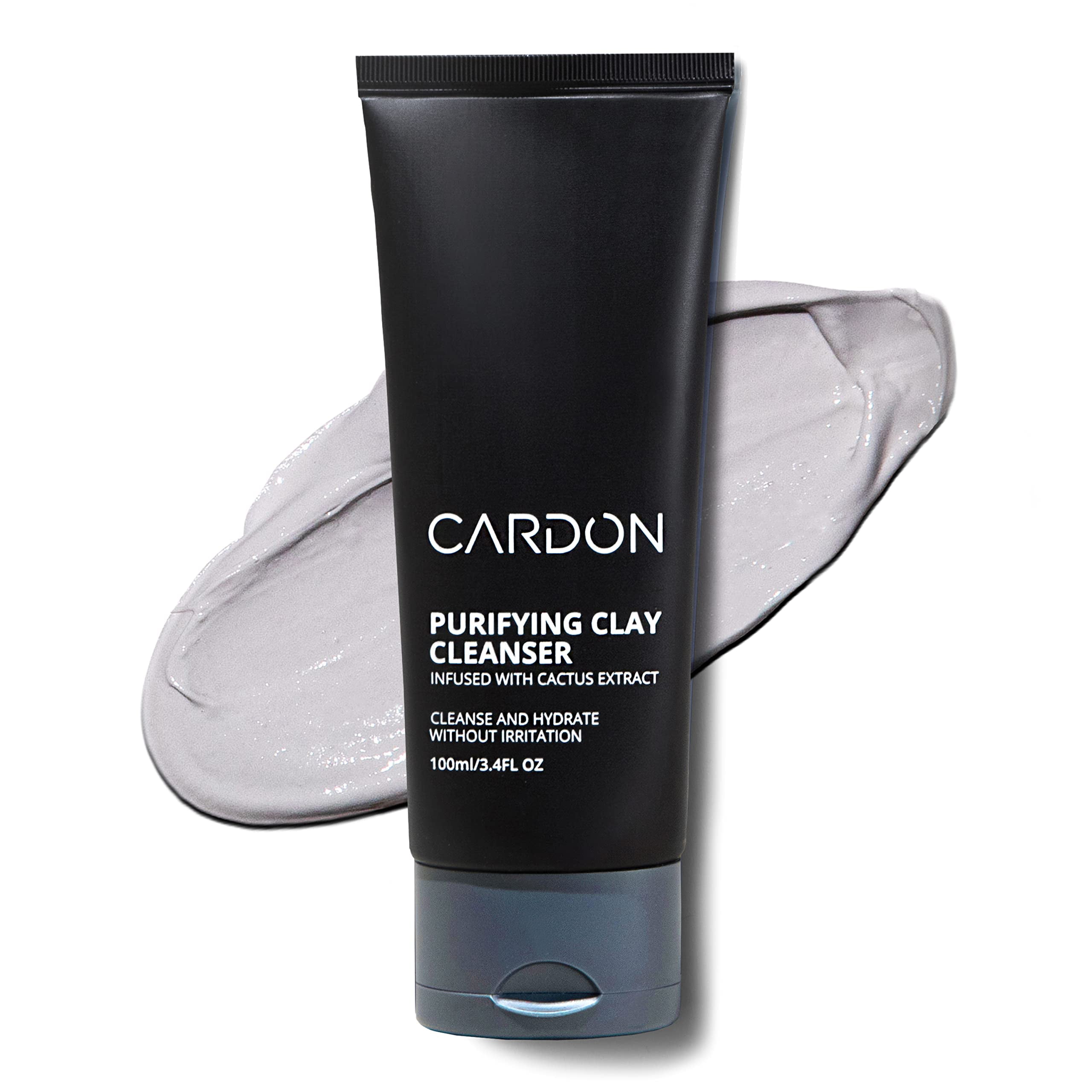 Cardon Men's Deep Pore BCA3 Cleaning Clay Face Wash, 4x Better Than ...