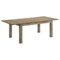 Cardova 87-inch Solid Wood Extension Dining Table Vineyard Oak ...