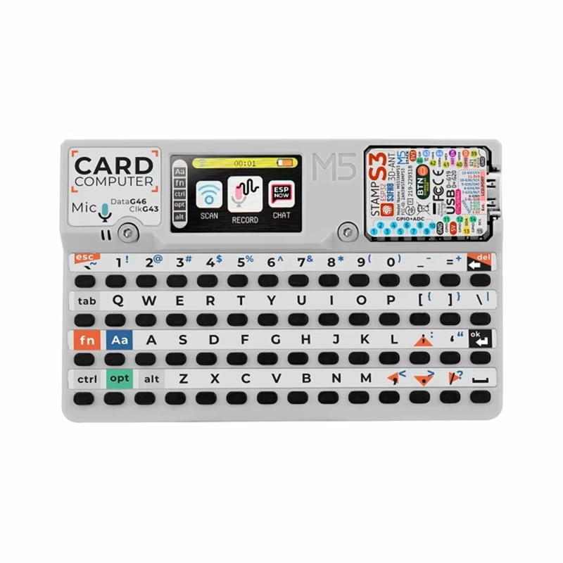 Cardputer Stamps3 Microcontroller 56 Keyboard Card Computer - Walmart.com