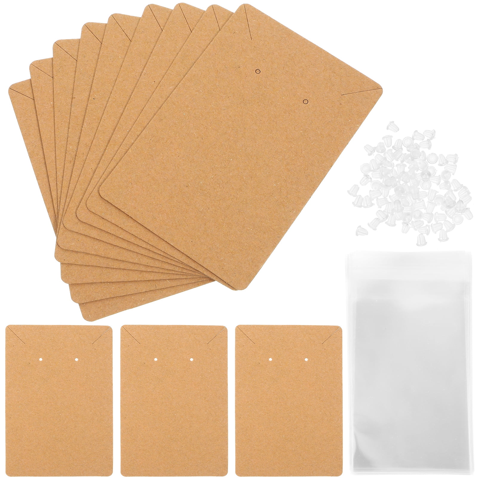 Cards Earring Organizer Organization Kraft Paper Display for Jewelry ...