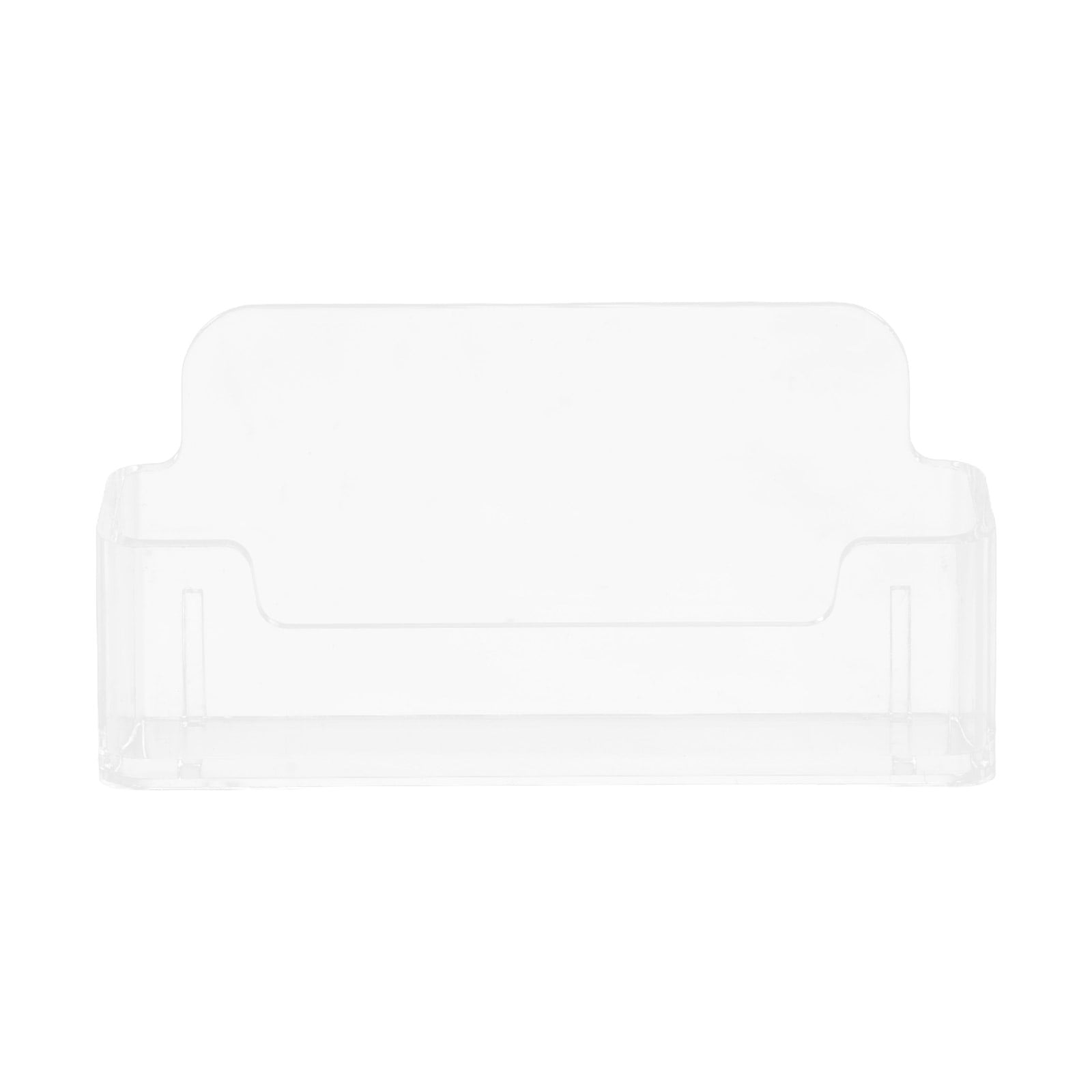 Cards Stand,4Pcs Clear Acrylic Business Cards Holder Stand Cards ...