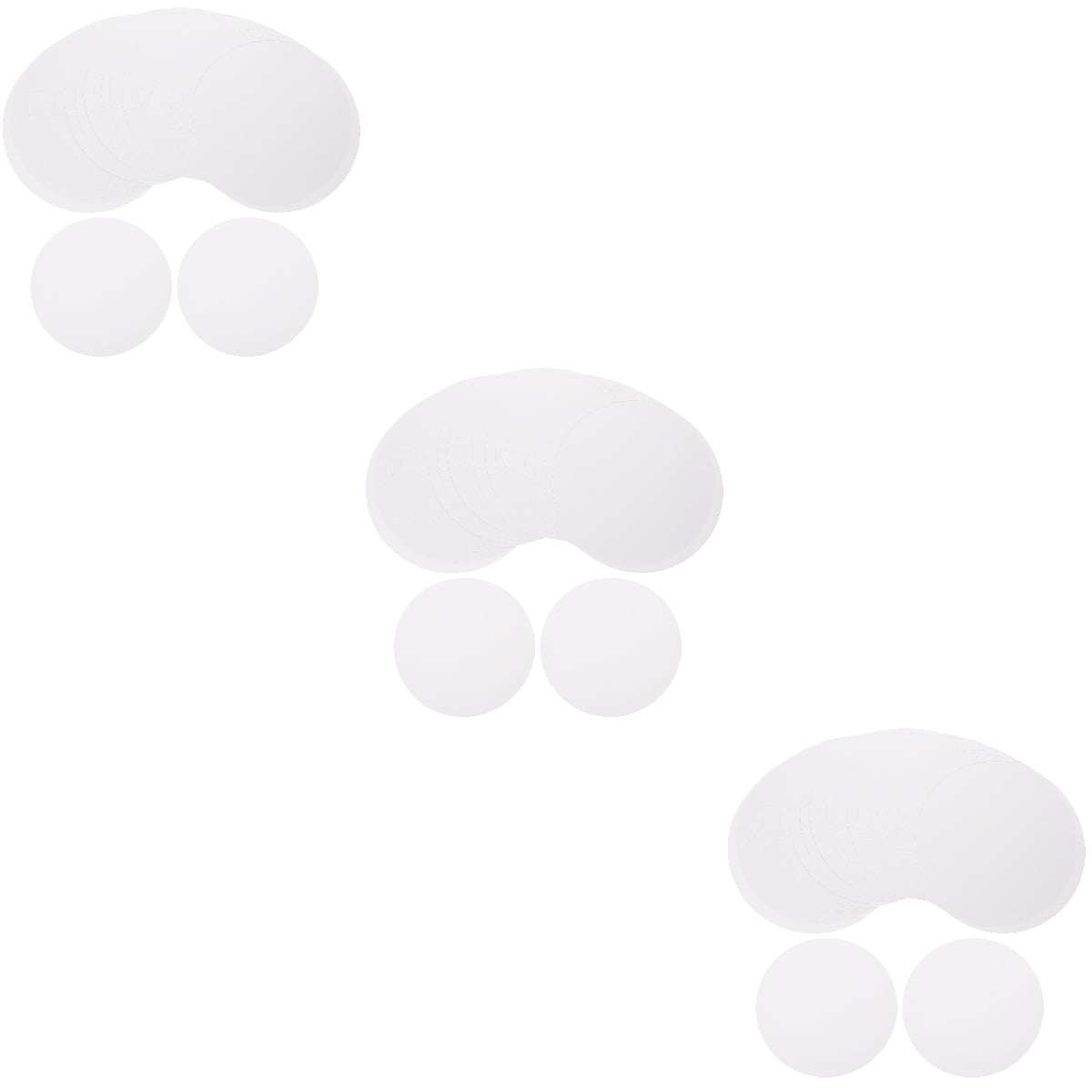 Cardstock 120 Pcs Painting Cardboard Round Drawing Paper Jam White Wood ...