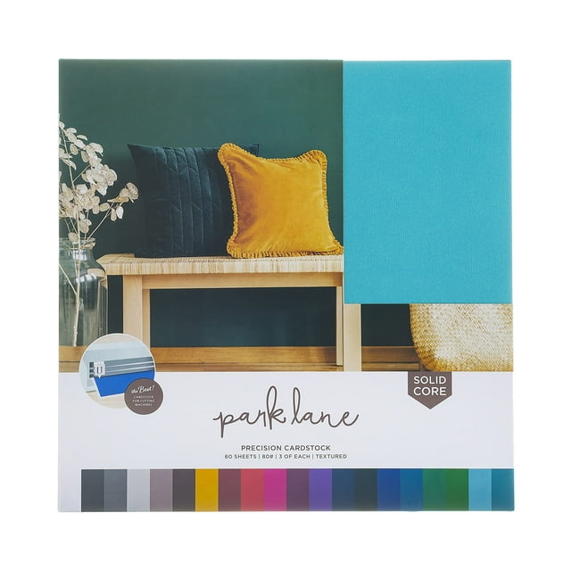 Cardstock 12x12 Variety Pack, 60 Sheets | 80lb Premium Textured ...