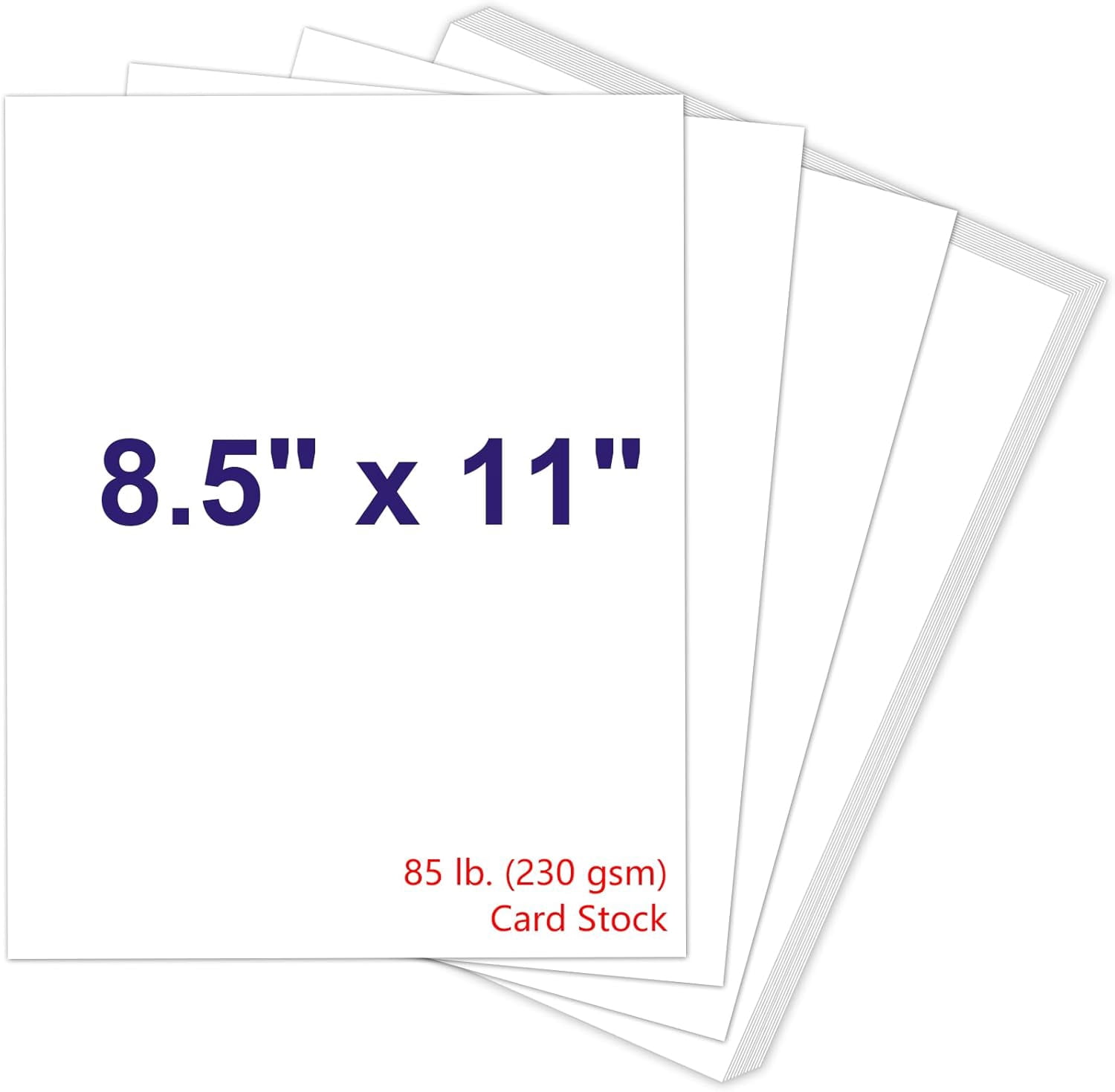Cardstock, 230gsm Cover Cardstock Paper, 85 Lb Heavy Card Stock for ...
