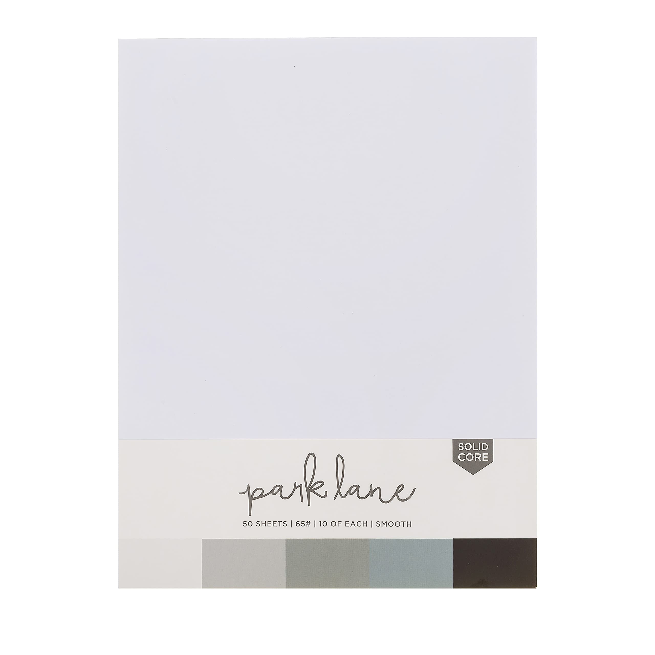 Cardstock 8.5 x 11 Paper Pack - Assorted Colored Scrapbook Paper 65lb ...