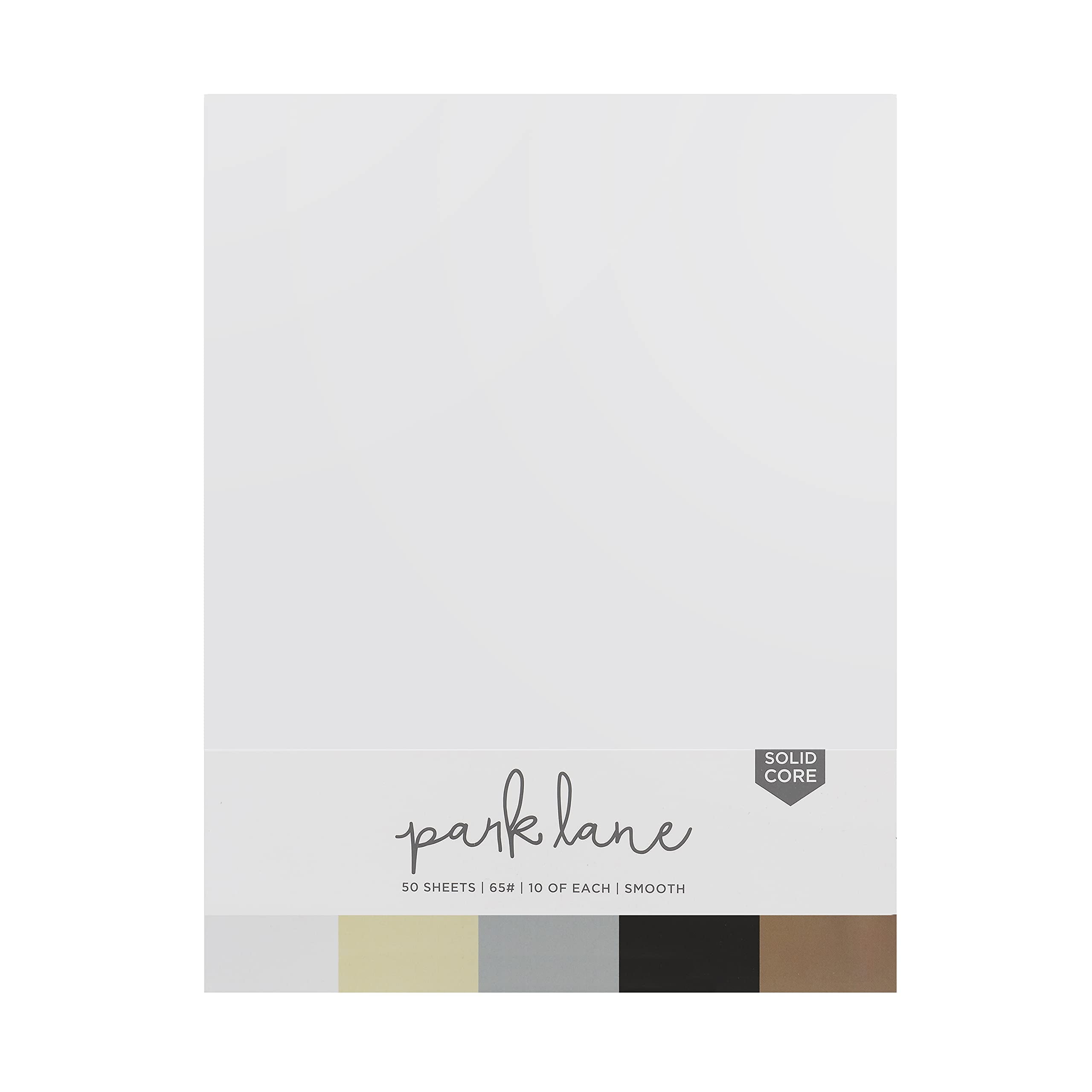 Cardstock 8.5 x 11 Paper Pack - Assorted Colored Scrapbook Paper 65lb ...