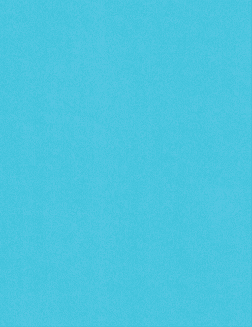 Cardstock Warehouse Lessebo Beach Blue - 8.5 x 11 inch 100 lb ...